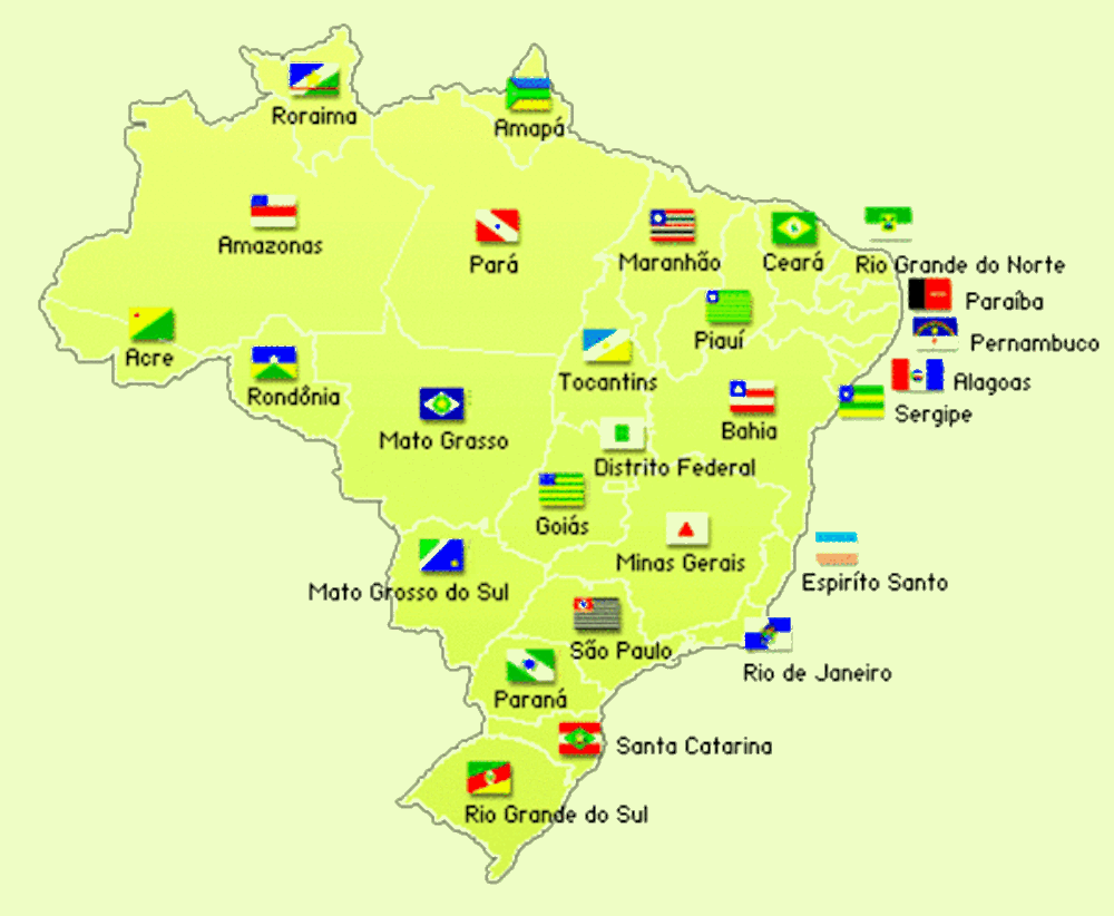 Brasil | Mapas Geográficos do Brasil