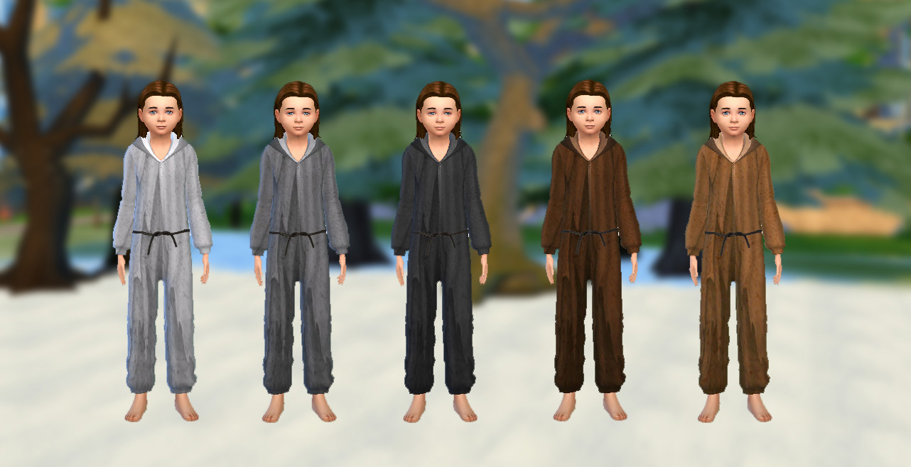 TS4: Prehistoric Winter Fur Outfits | History Lover's Sims Blog