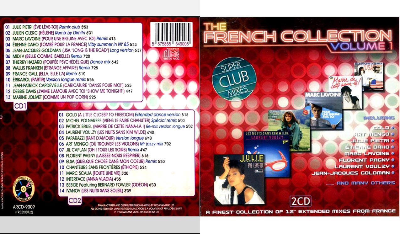 MUSICOLLECTION: THE FRENCH COLLECTION - Vol.1 - 1990