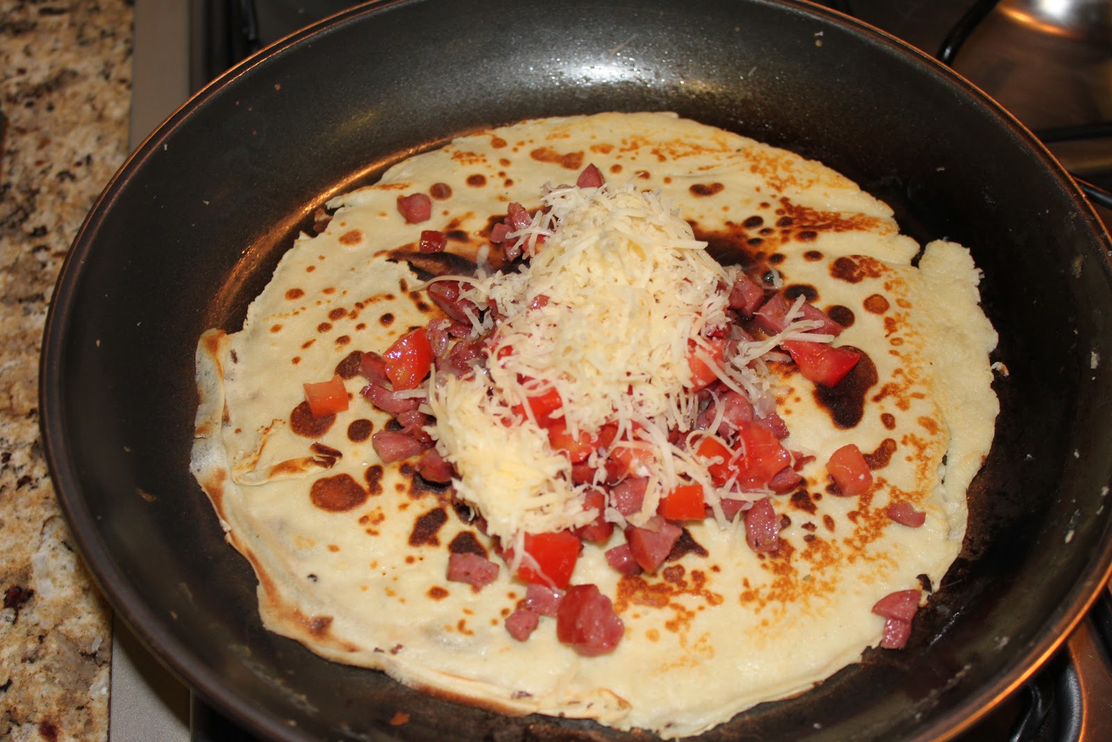 Cozinhar pra ser Feliz!: Crepe Salgado