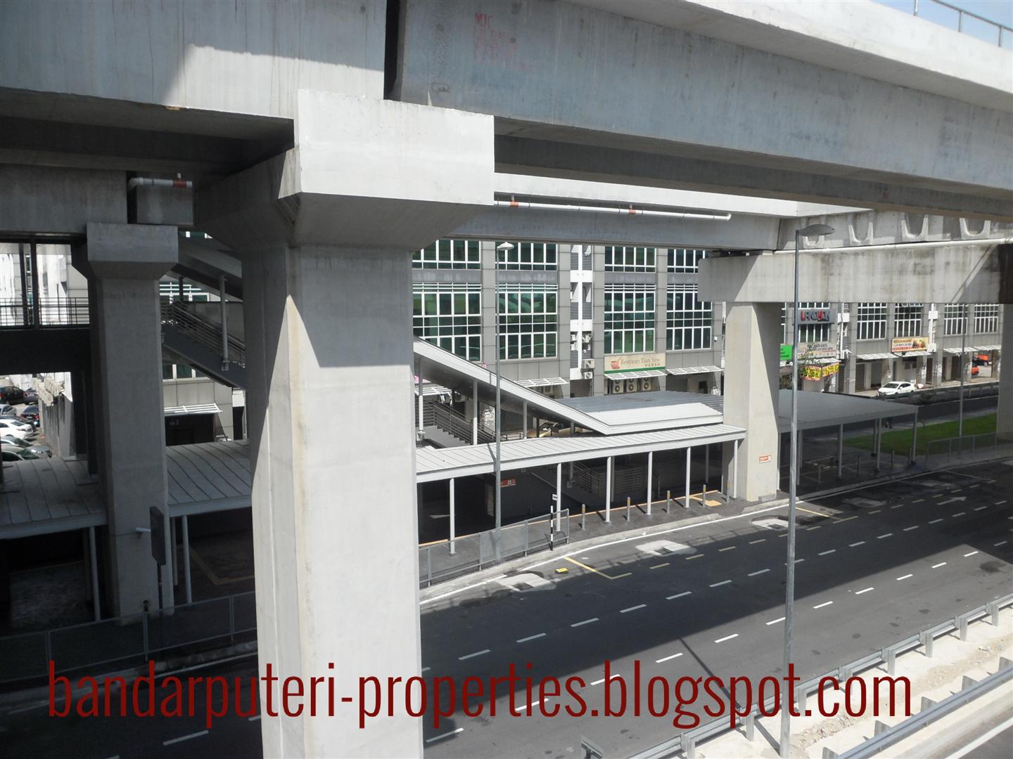 Bandar Puteri Central LRT Station