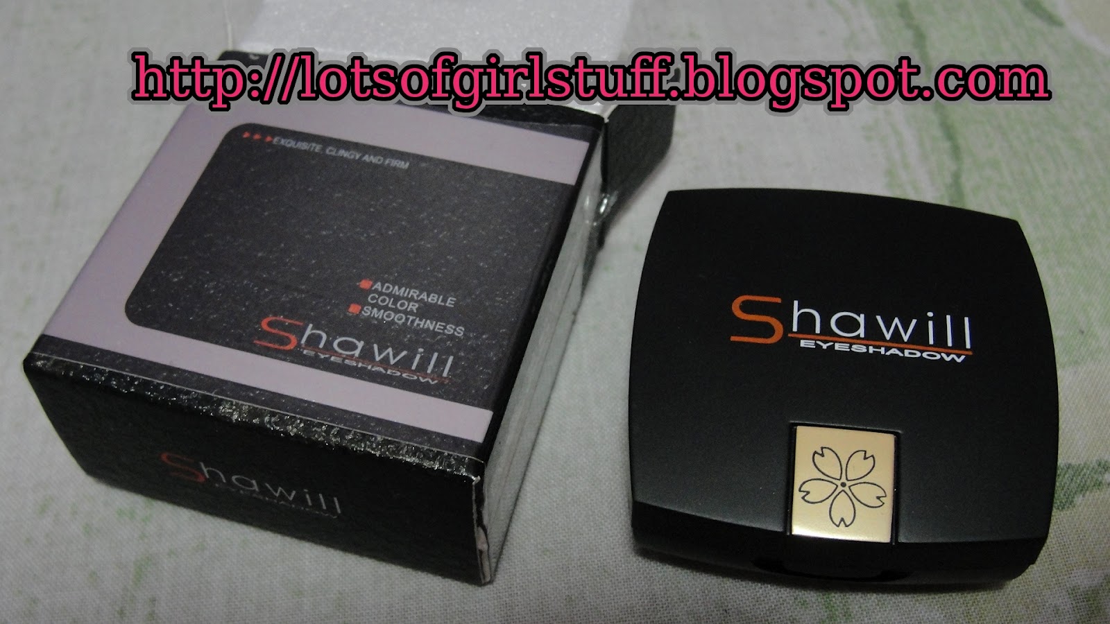 Lots of Girl Stuff: Shawill Eyeshadow in Shade 08: Review
