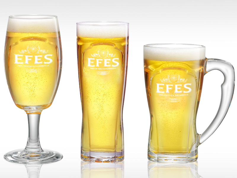 Efes – Glassware worthy of being toasted – Packaging Of The World