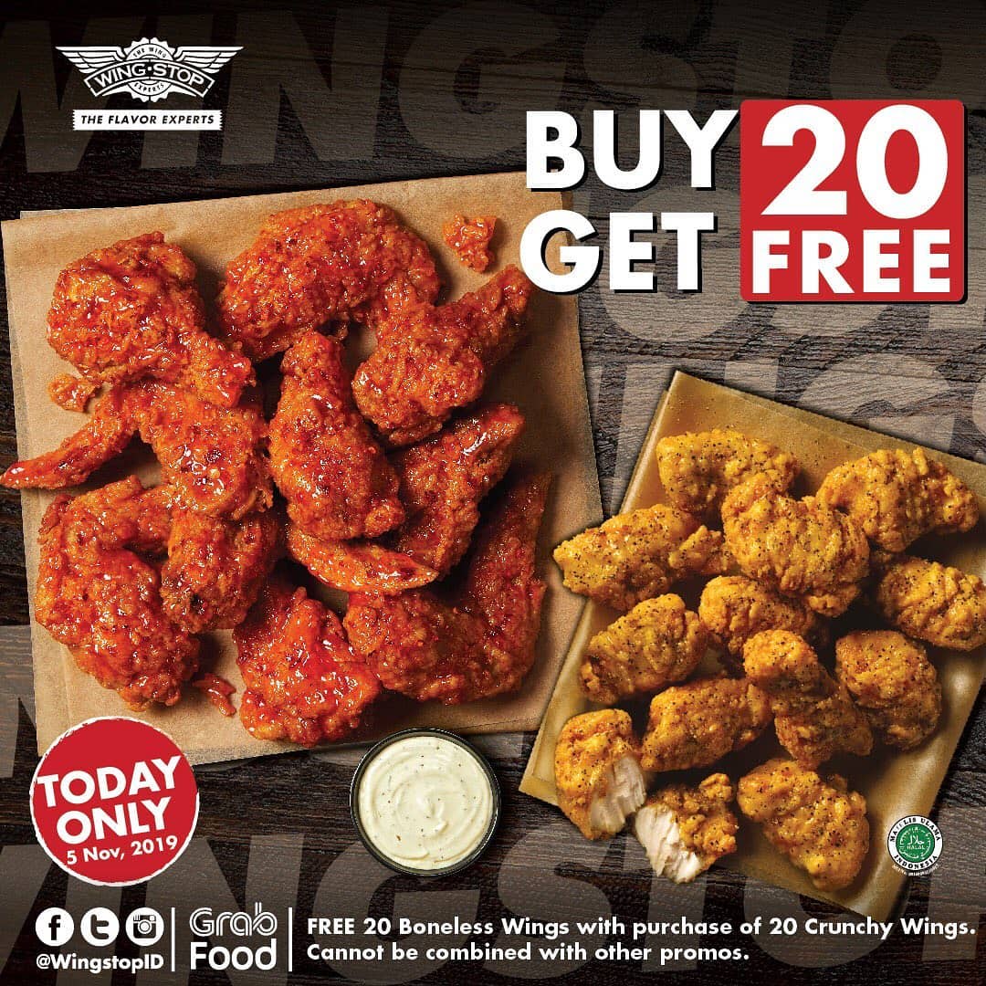 Promo WINGSTOP Terbaru