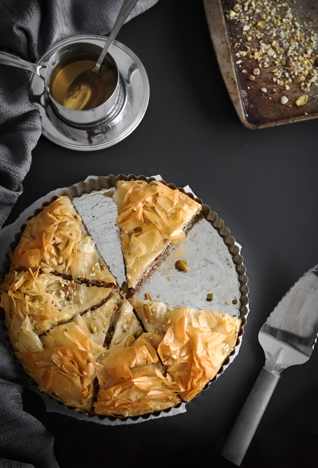 Salted Greek Honey Nut Pie | Sprinkle Bakes | Bloglovin’