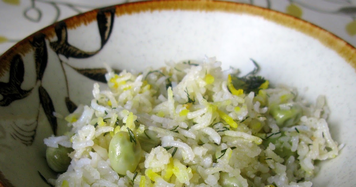 Chachi's Kitchen: Baghali Polo - Persian Rice and Dill and Broad beans