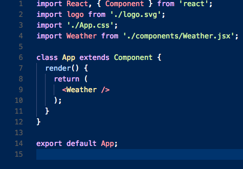 Create Weather Apps using ReactJS and Weather API