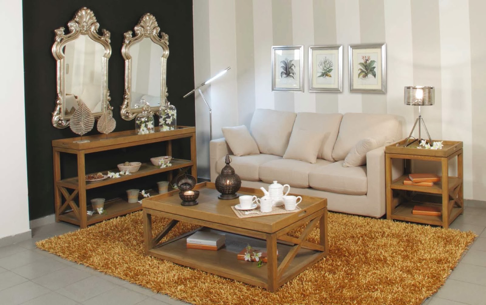 Muebles de Salón: MUEBLES DE SALON EN MADERA DE ROBLE