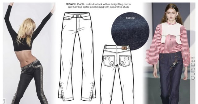 FASHION VIGNETTE: TRENDS // TRENDZOOM - DENIM FORECAST . FW 2017/18