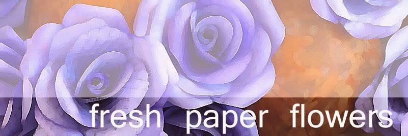 fresh paper flowers