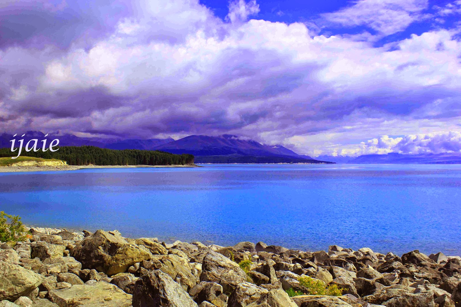 IjA Rania Farhan Danial: NEW ZEALAND SOUTH ISLAND - Lake Pukaki, tasik ...