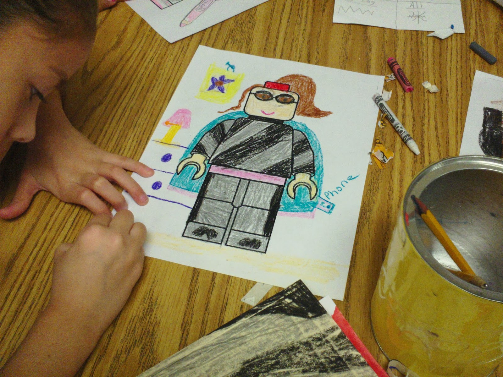 Just The Art Teacher: Lego Character Design