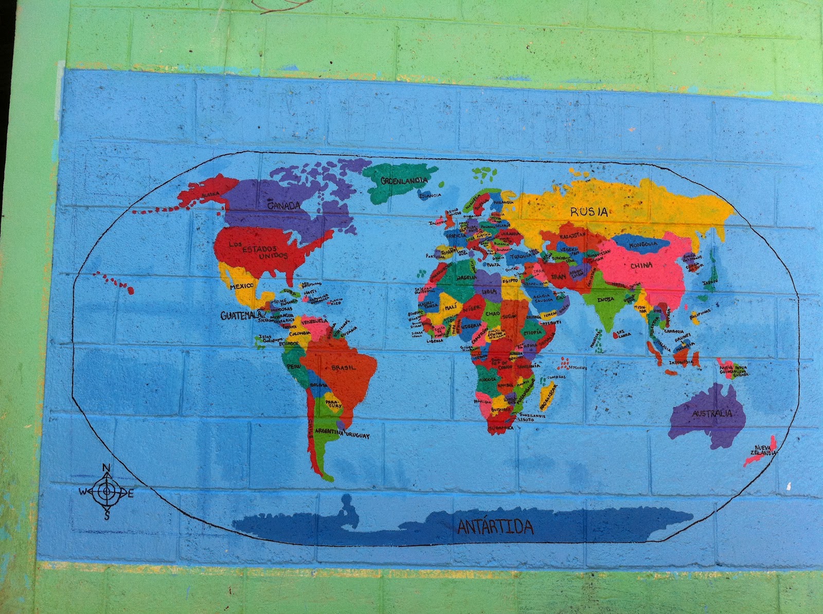 A Different Kind of Life: World Map Project