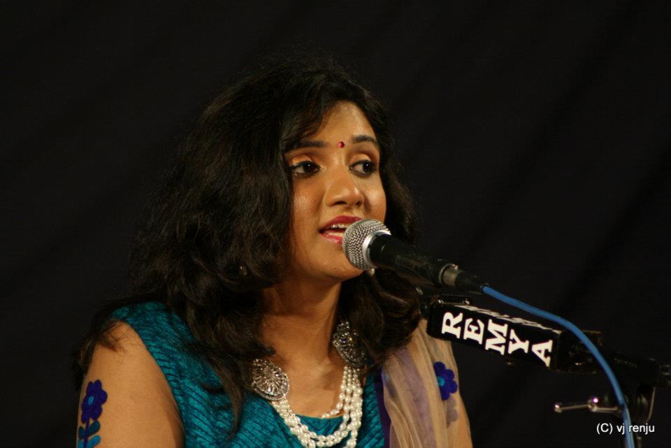 playback singer Manjari cute stills