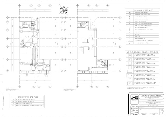 FARUSAC REMOTO: CÁLCULO DE COTAS INVERT PARA RAMALES DE DRENAJE