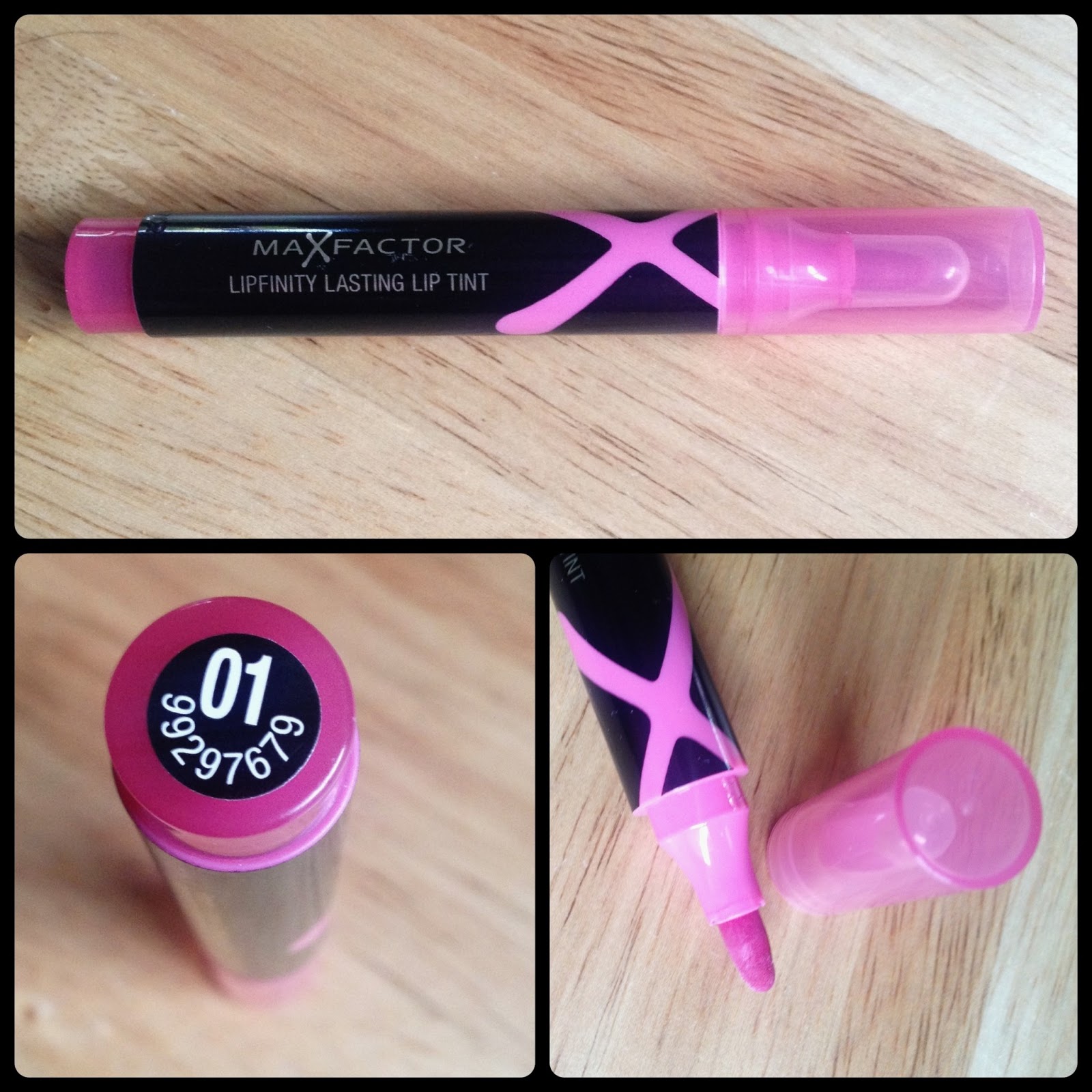 The Seabird Monastery: Max Factor Lipfinity Lasting Lip Tint 01 Pink ...