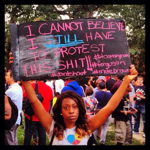 Rough Draft to Good Copy: I Can’t Believe I Still Have to Protest this Shit