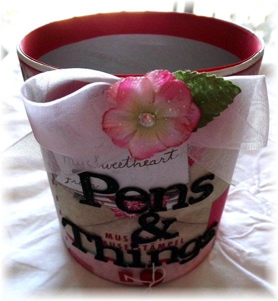 My Creative Scrapbook: Recyling Containers with Sandie Edwards