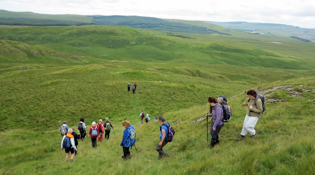 The Glebe Blog: Wigtownshire Ramblers - Hills of Glenmount ...