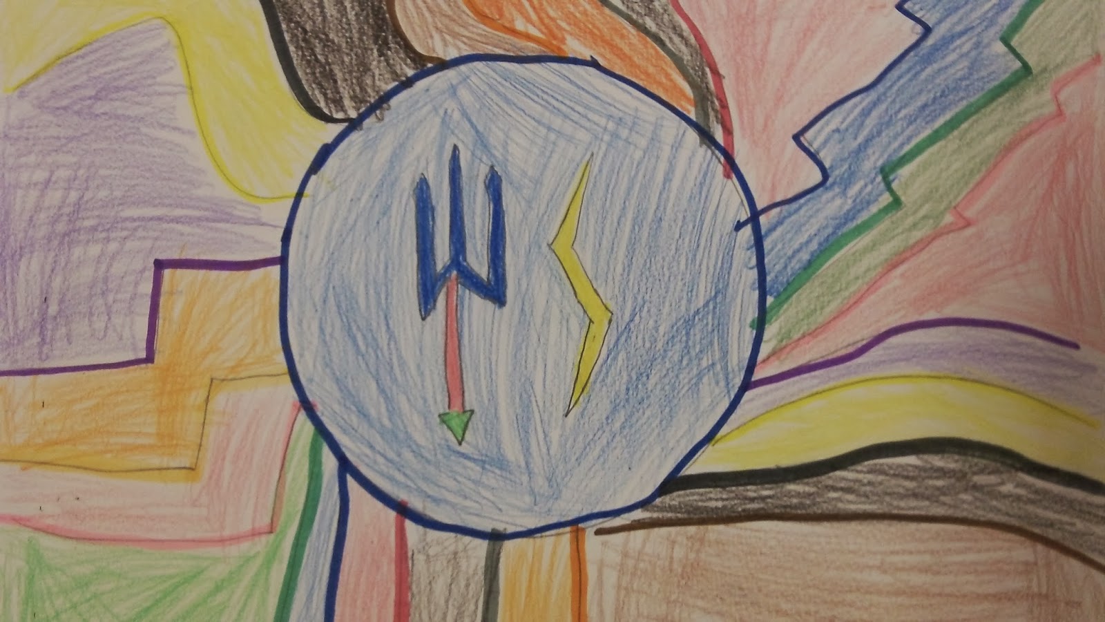 Cook-Wissahickon Art Department: Funky Line Design