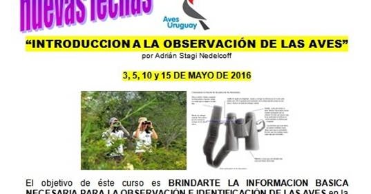ASOCIACION ECOLOGISTA RIO MOCORETA: INTRODUCCIÓN A LA OBSERVACIÓN DE ...