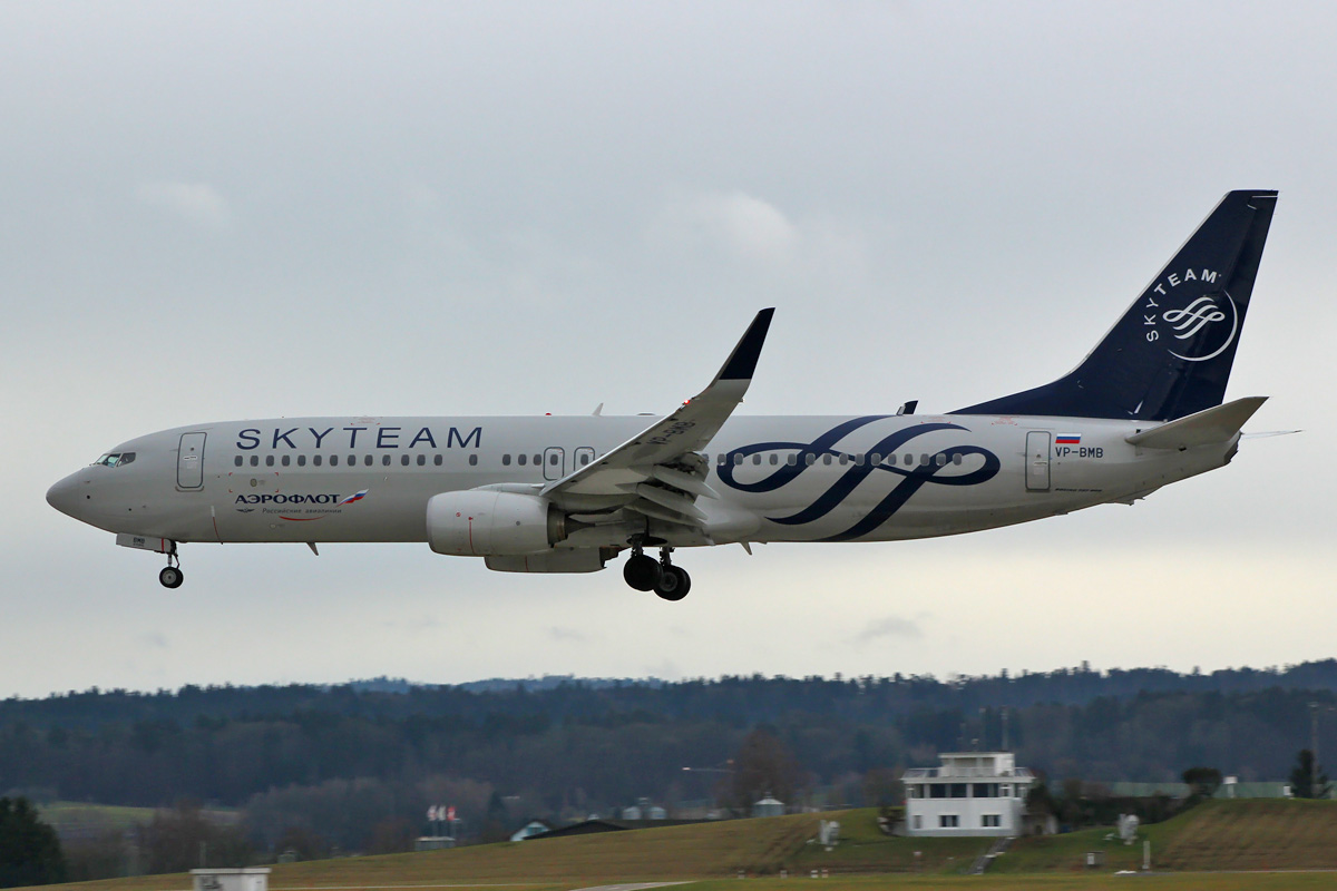 Eastwings: B-737-800WL * Aeroflot * SkyTeam c/s * VP-BMB