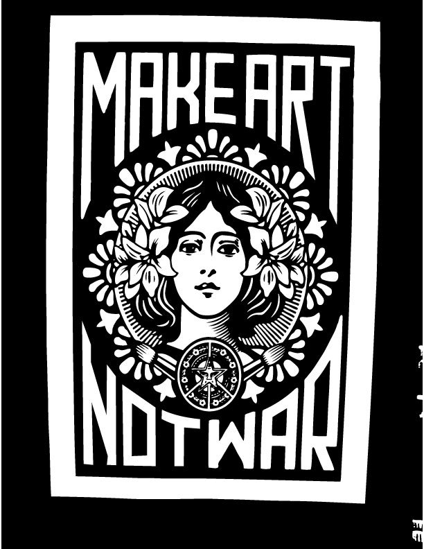 AndySan: MAKE ART NOT WAR