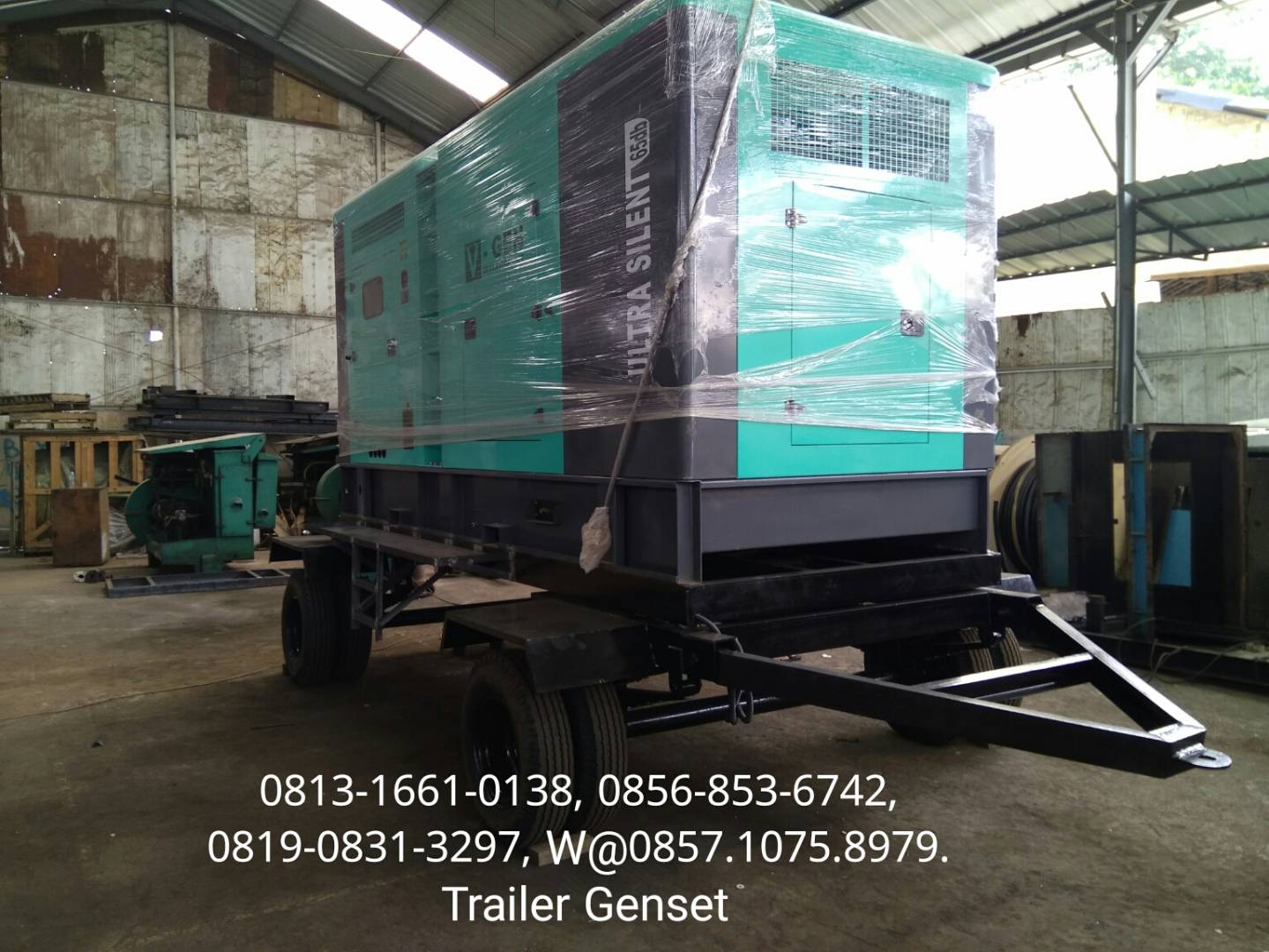 tangkisolarmurah.blogspot.com: JUAL TRAILER GENSET TRAILER MESIN POMPA 2 RODA, 4 RODA STATIS ...