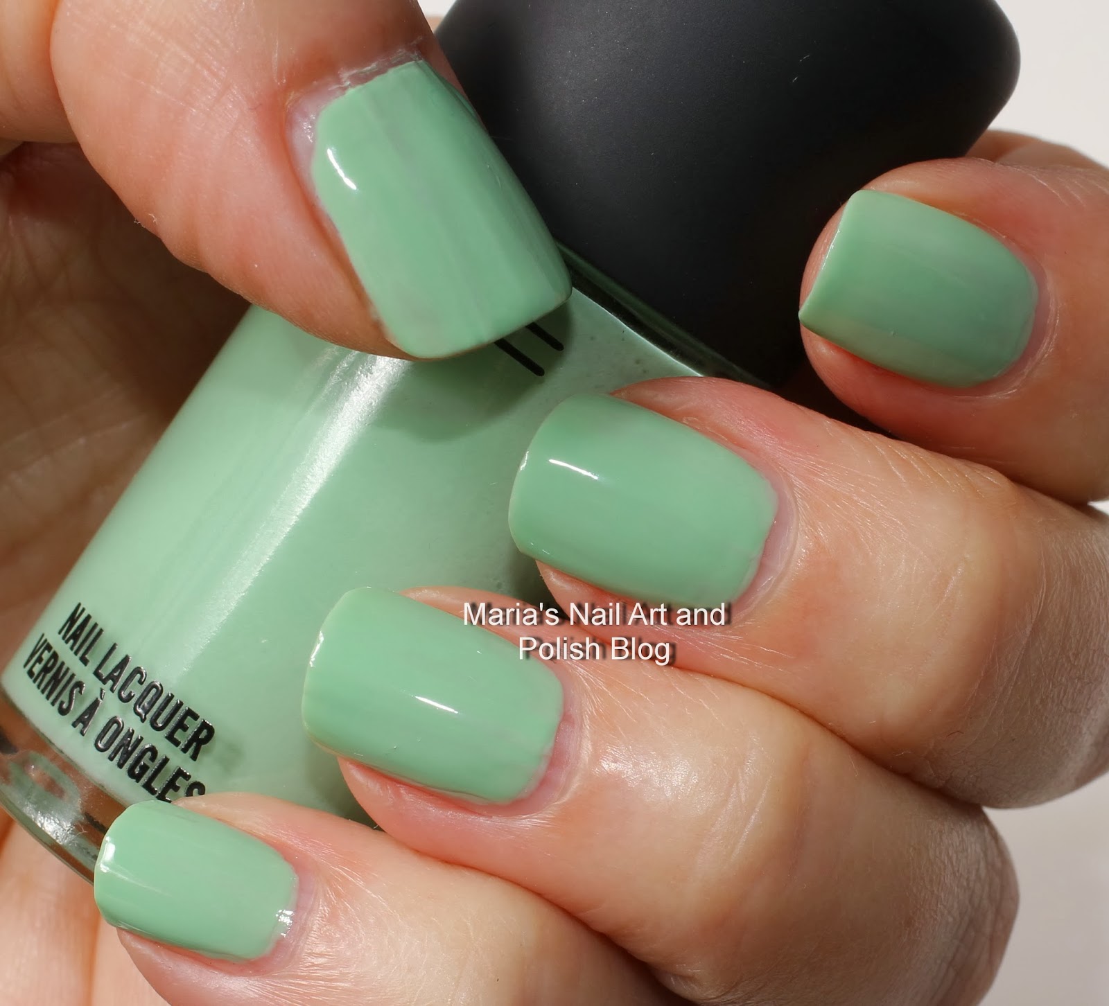 Marias Nail Art and Polish Blog: MAC Peppermint Patti swatches - when a ...