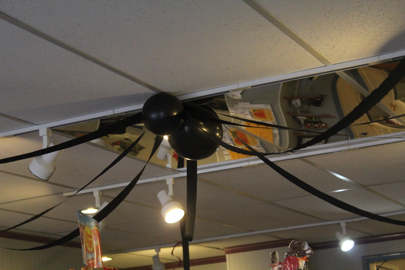 Spider Splicer On The Ceiling