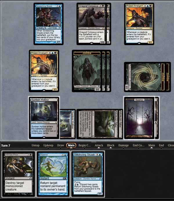 Magic the Gathering Adventures: [Standard] Zombies