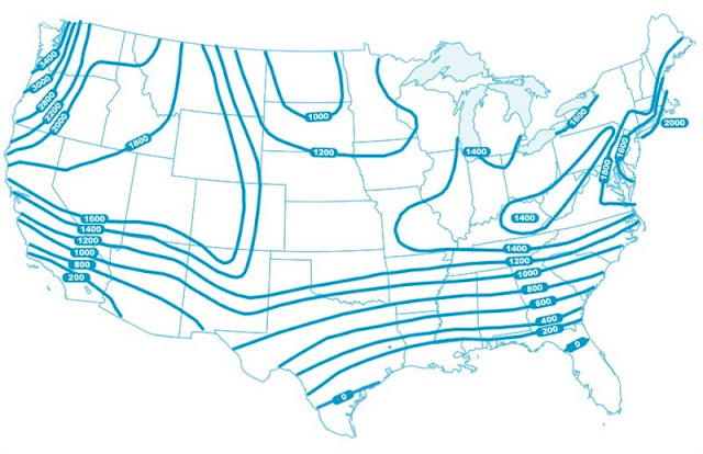 Farmers Know Best: Chill Hours Calculator Map for US