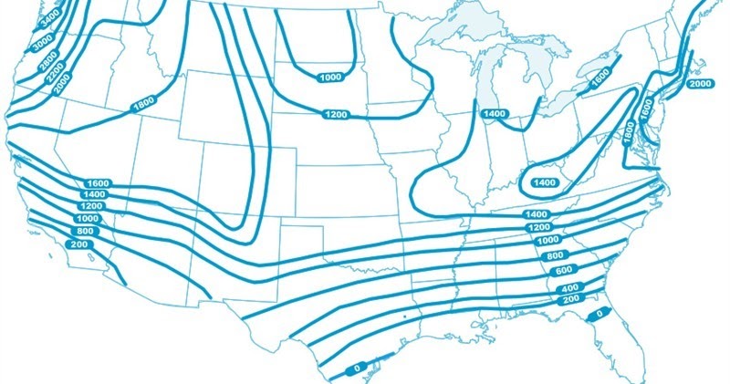 Farmers Know Best: Chill Hours Calculator Map for US