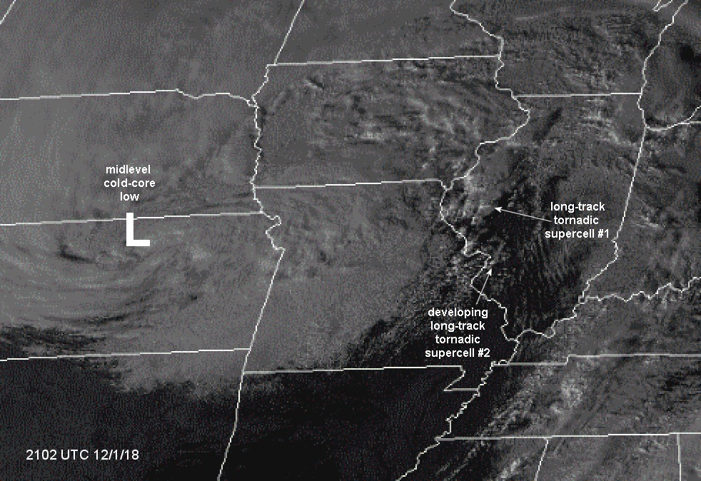 Jon Davies Severe Weather Notes: A December (!) cold-core tornado ...