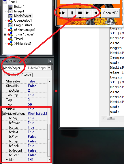 Cara Membuat Aplikasi Pemutar Musik Menggunakan Delphi7 | Belajar Program