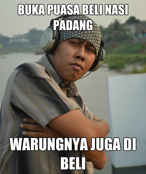 35 Meme Kocak Tentang Nasi Padang - Meme Kocak Bikin Ngakak