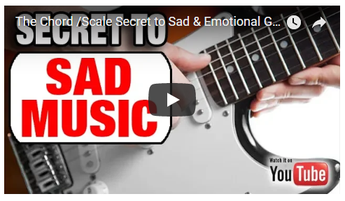 The Chord /Scale Secret to Sad Emotional Guitar | Creative Guitar Studio