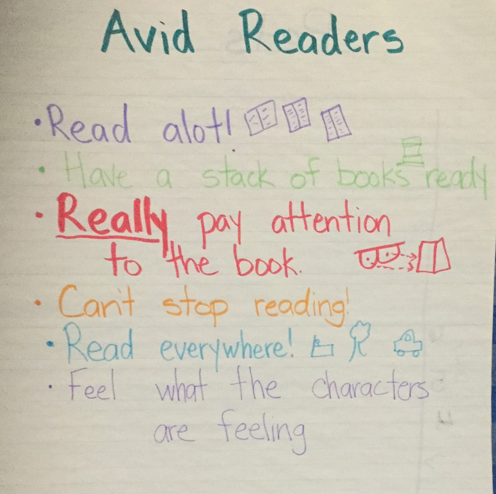 Mrs. Kitson's Kindergarten Classroom : Avid Readers