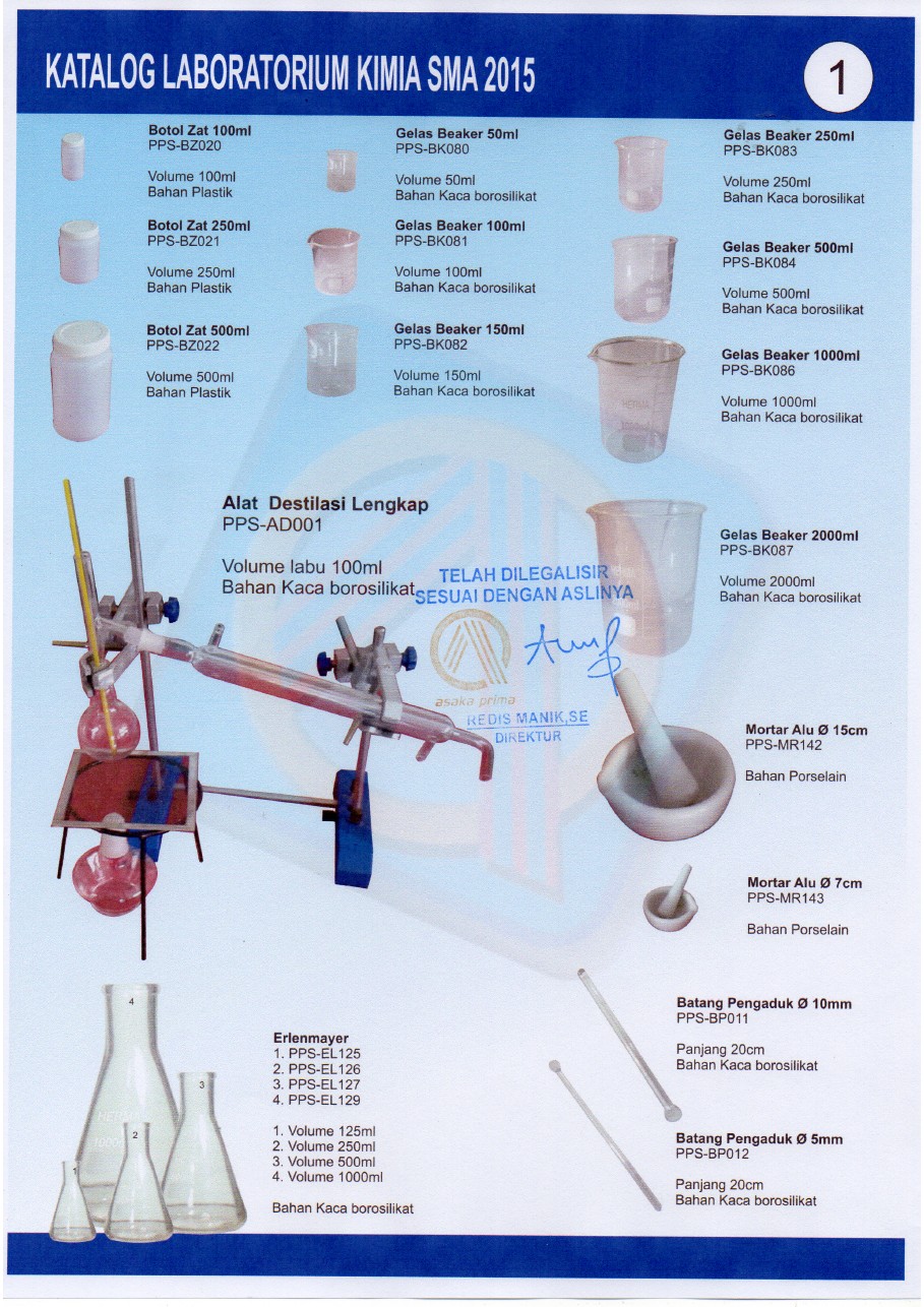 Harga Peralatan Laboratorium SMA SMK - Grosir Alat Lab IPA SMP SMA SMK ...