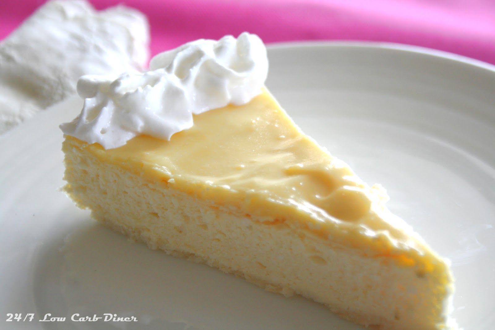 24/7 Low Carb Diner: Lemony Lime Cheesecake
