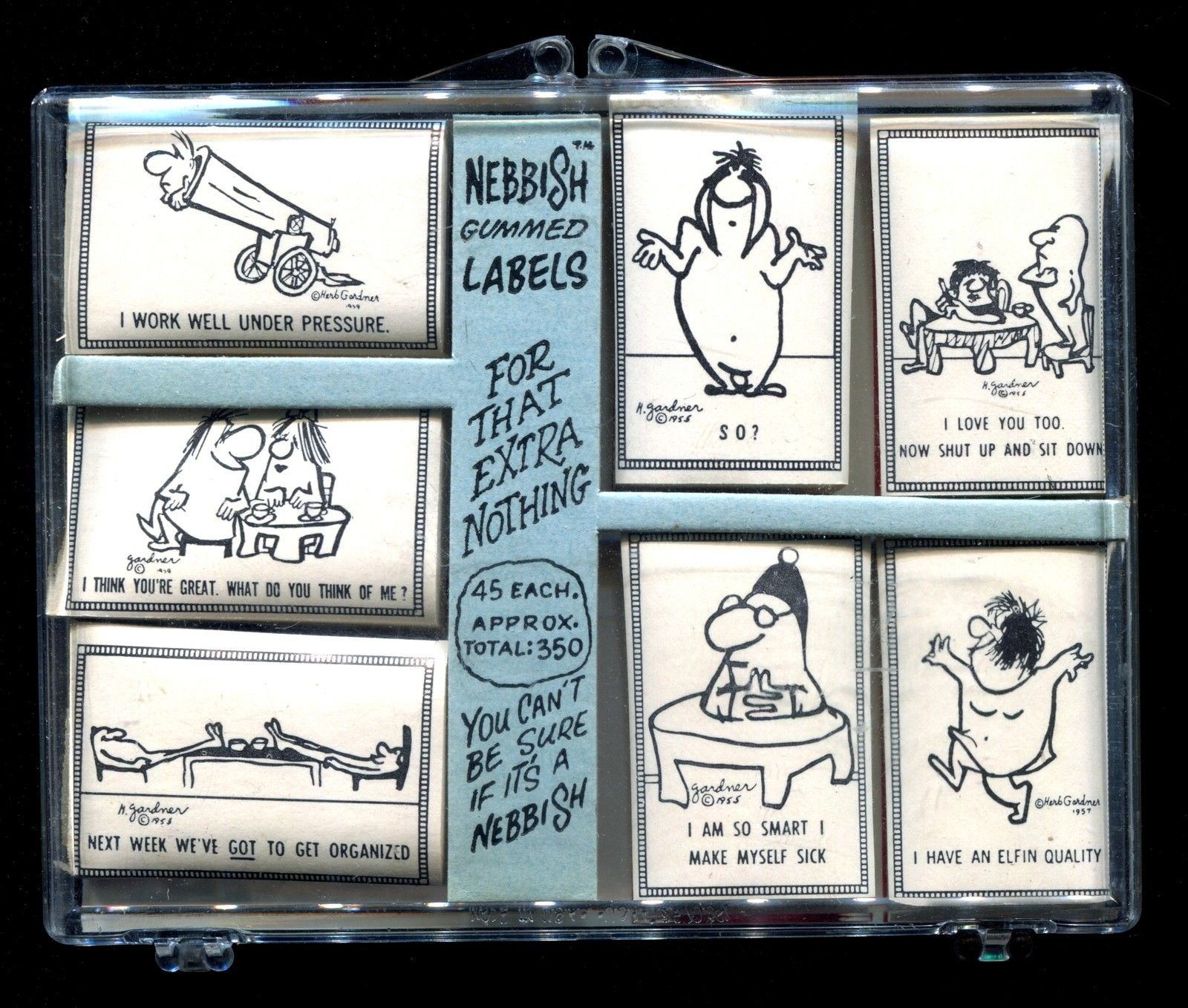 Media Funhouse: The Rise of the Nebbishes: a tribute to Herb Gardner ...