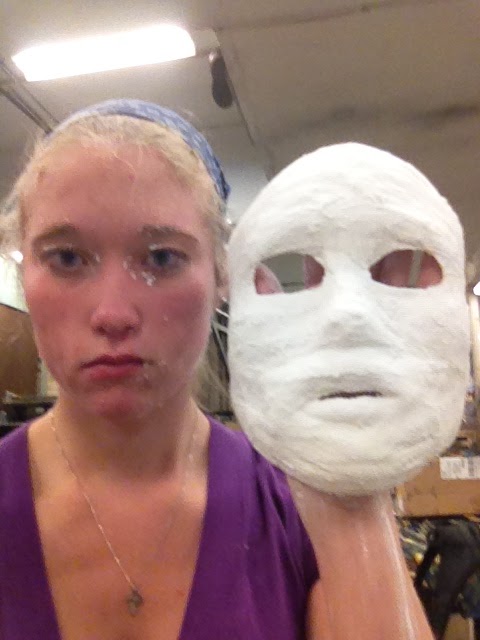 Masked, I Advance: Direct Plaster Mask