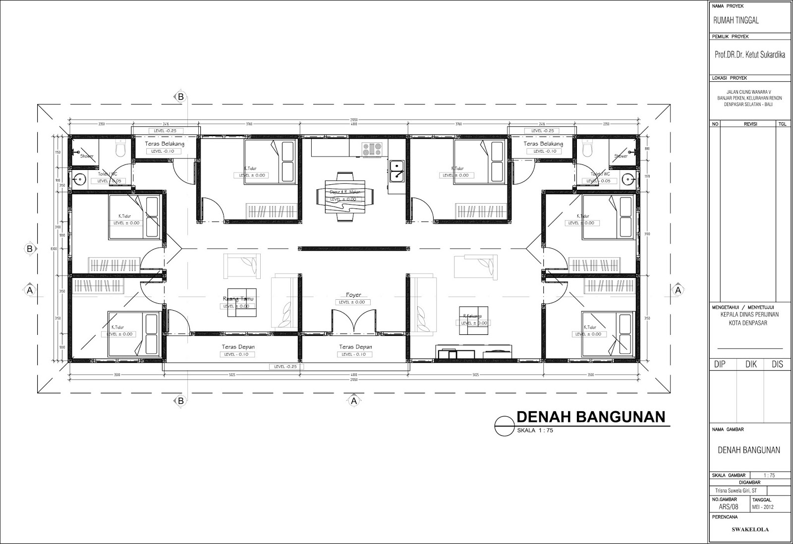Denah Restoran 2 Lantai - Desain Interior Terbaru