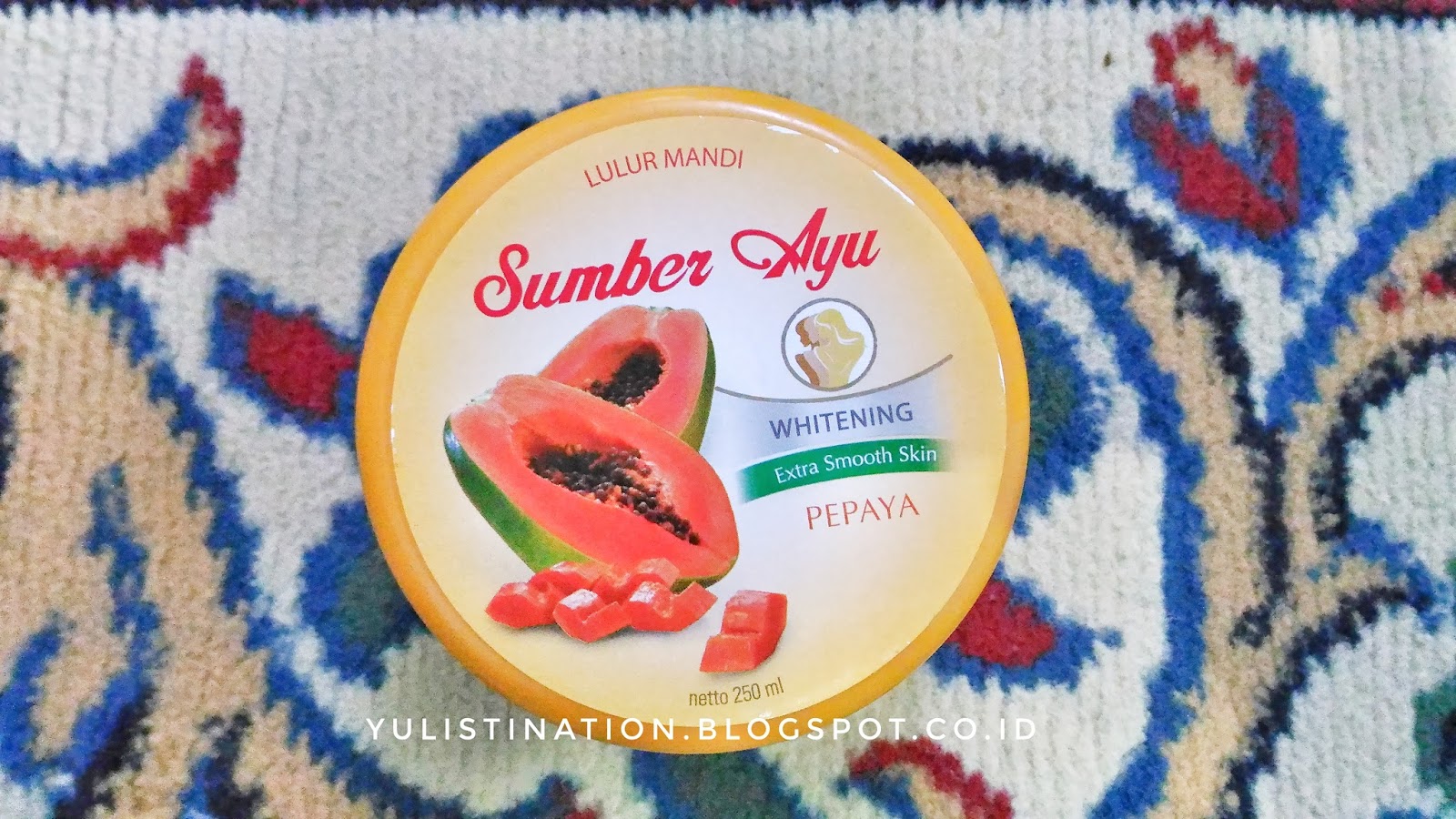 REVIEW : Sumber Ayu Lulur Mandi Whitening Pepaya - The Yulistinay's Diary