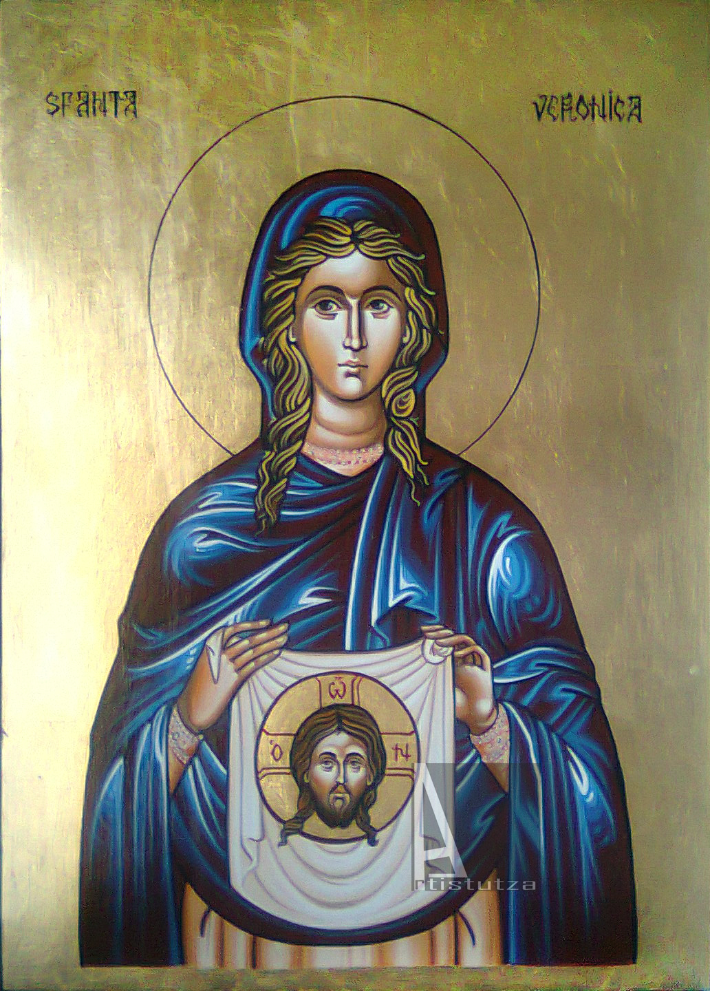 St. Veronica | Female saints, Orthodox icons, Byzantine art