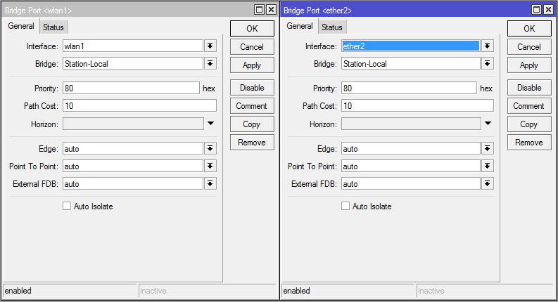 Bridge Wireless di Mikrotik - Learning Network