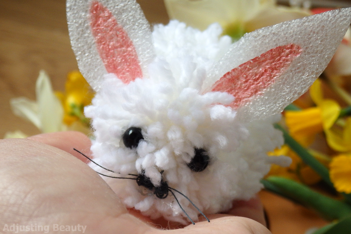DIY Fluffy Bunny - Adjusting Beauty
