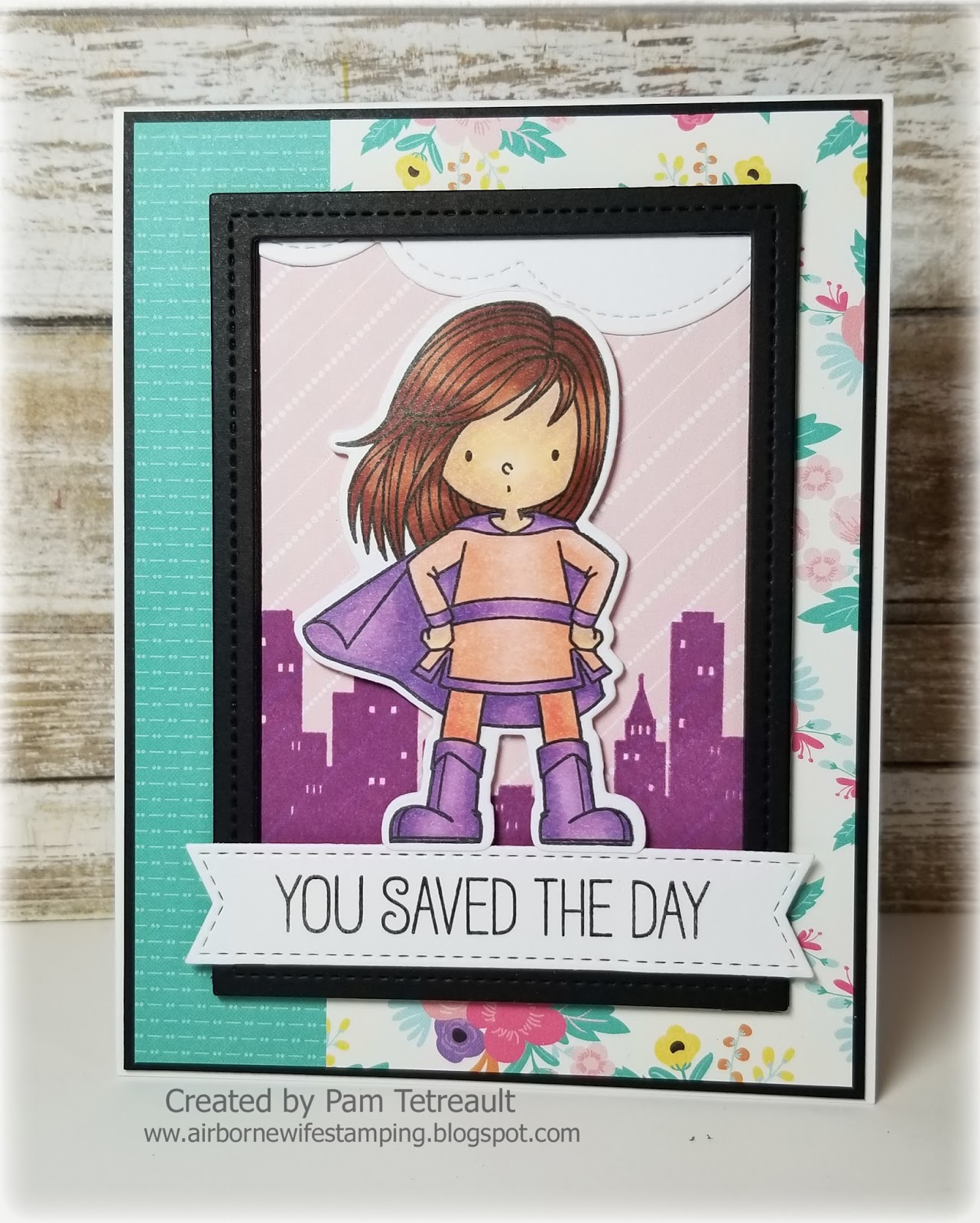 airbornewife's stamping spot: TupeloDesignsLLC DT Card Project "YOU ...