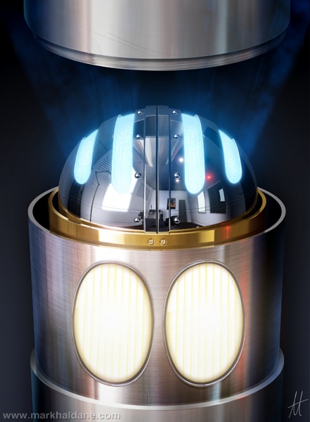 Art and Stuff - A Sketchblog by Mark Haldane: Positronic Brain