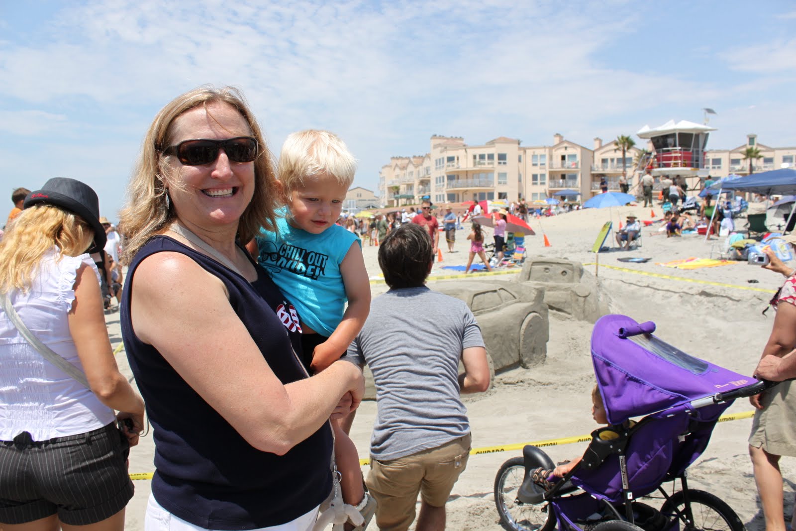 Baby Durso: IB's Sandcastle competition